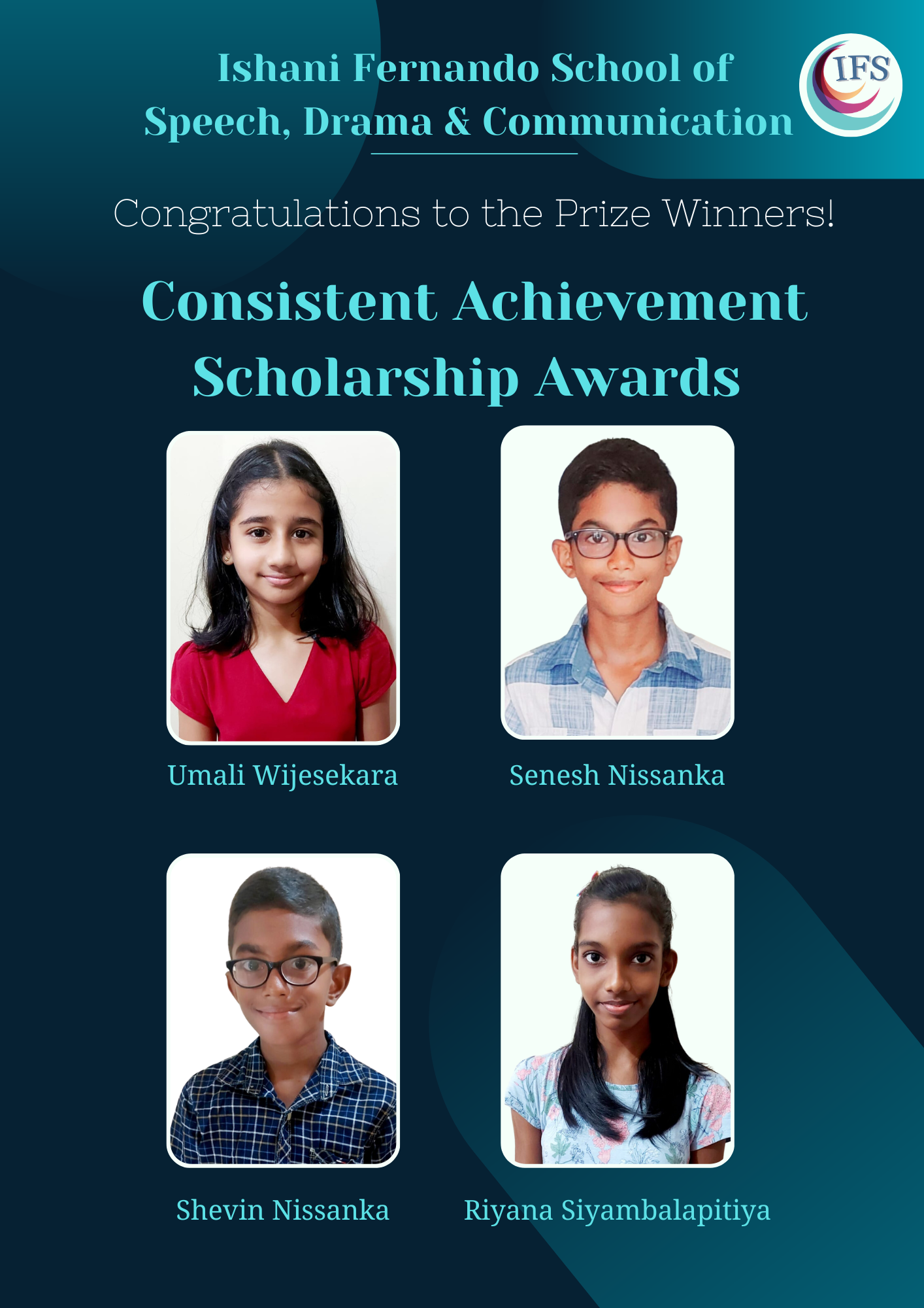 Ishani Fernando School of Speech, Drama & Communication