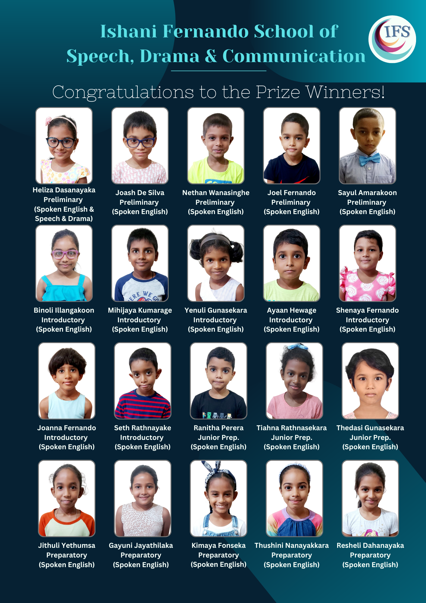 Ishani Fernando School of Speech, Drama & Communication