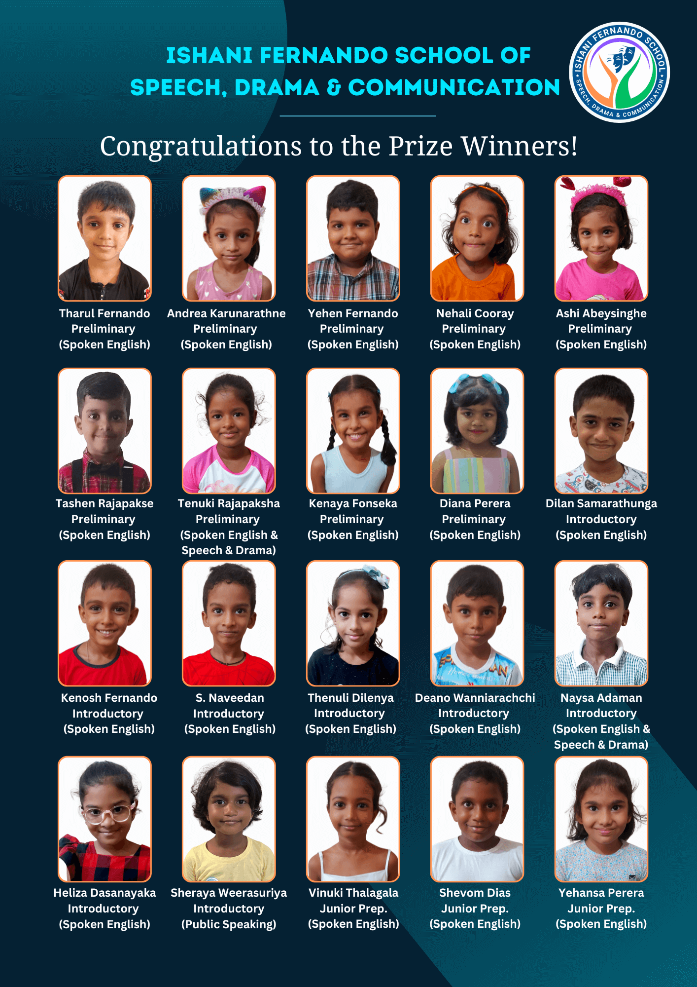 Ishani Fernando School of Speech, Drama & Communication