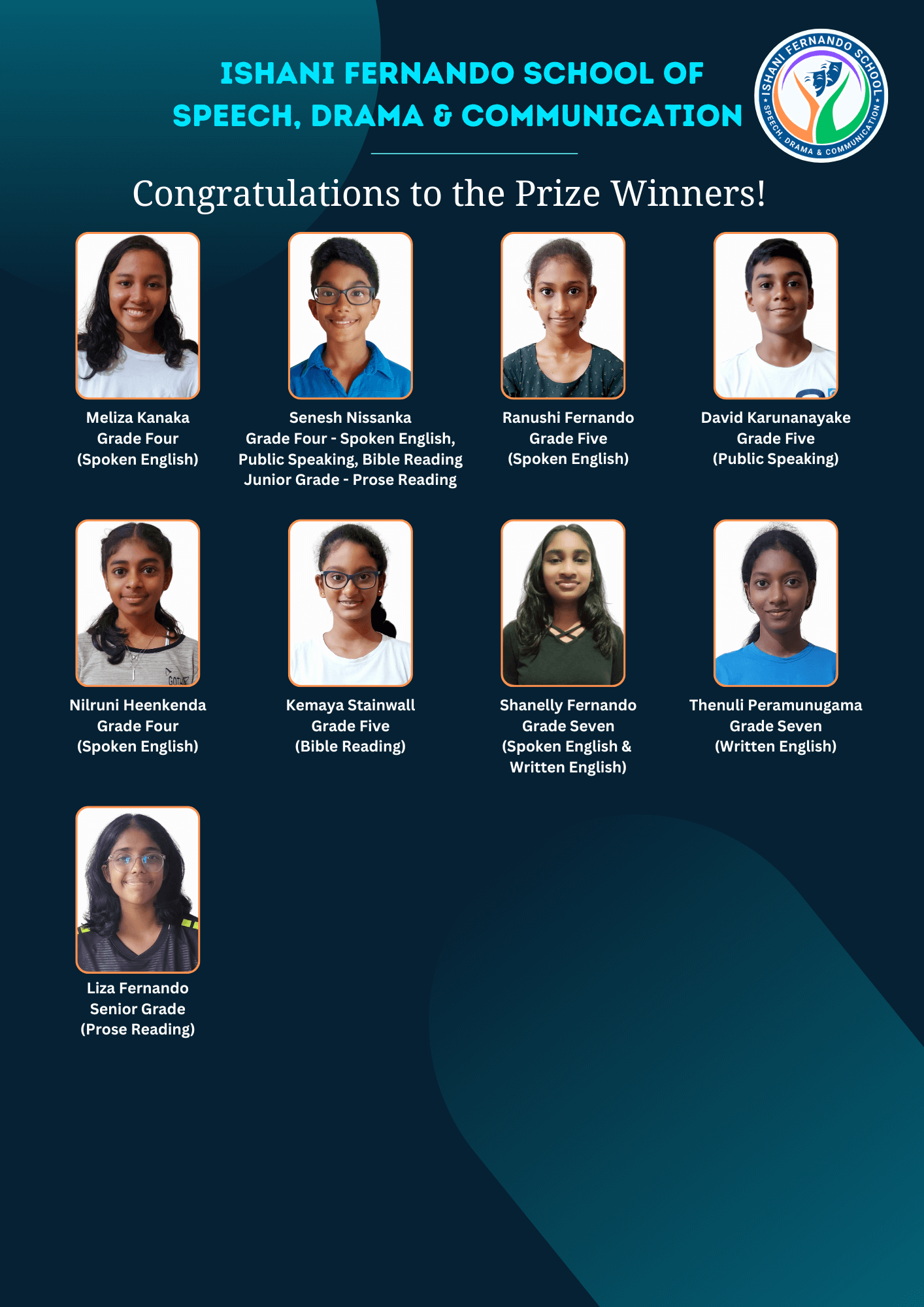 Ishani Fernando School of Speech, Drama & Communication