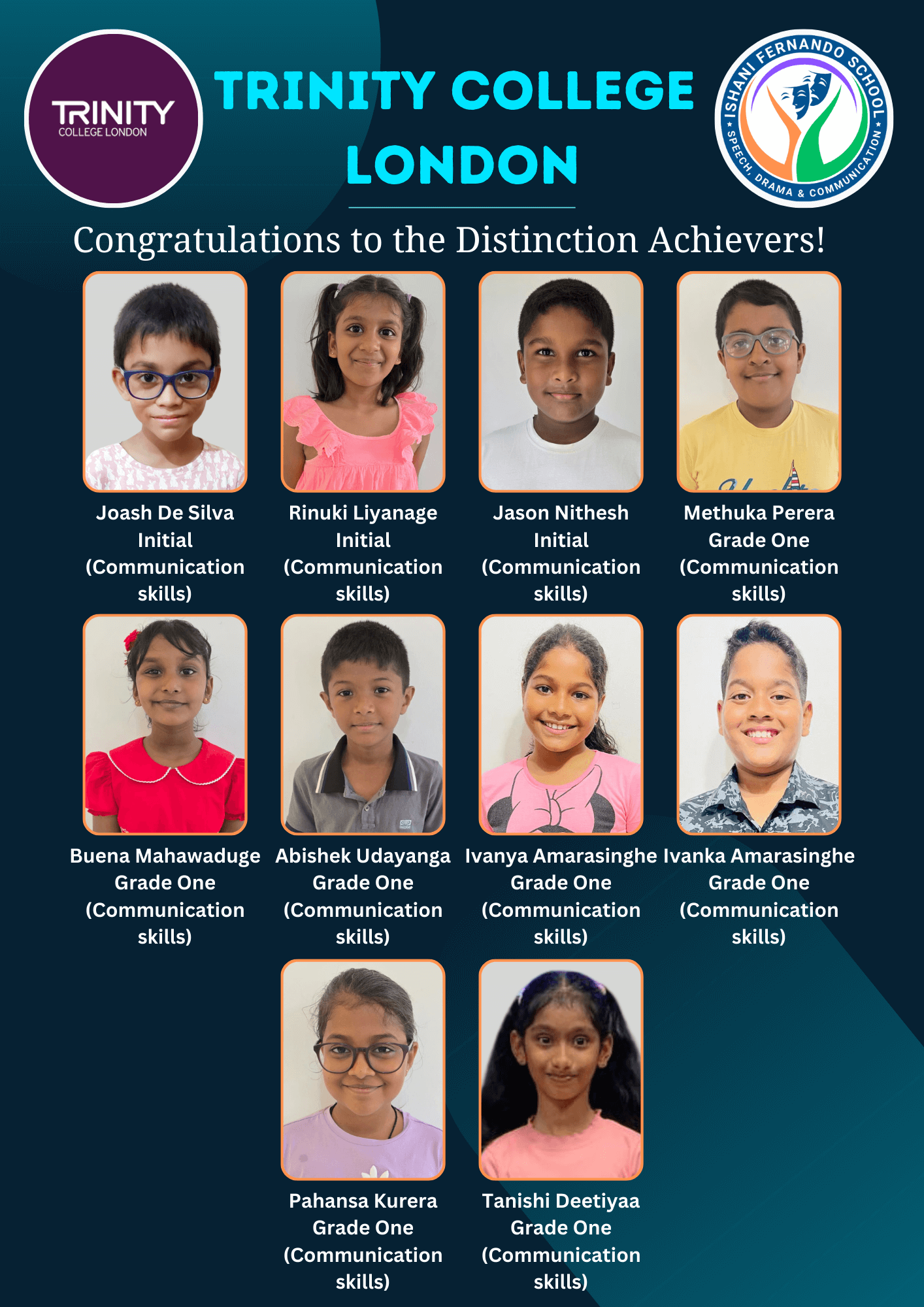 Ishani Fernando School of Speech, Drama & Communication