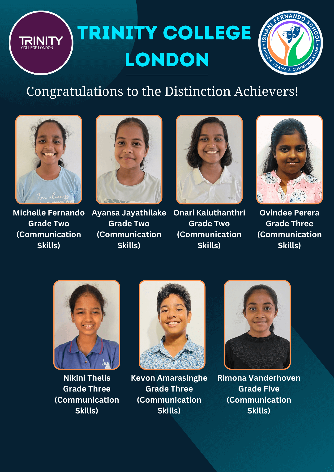 Ishani Fernando School of Speech, Drama & Communication